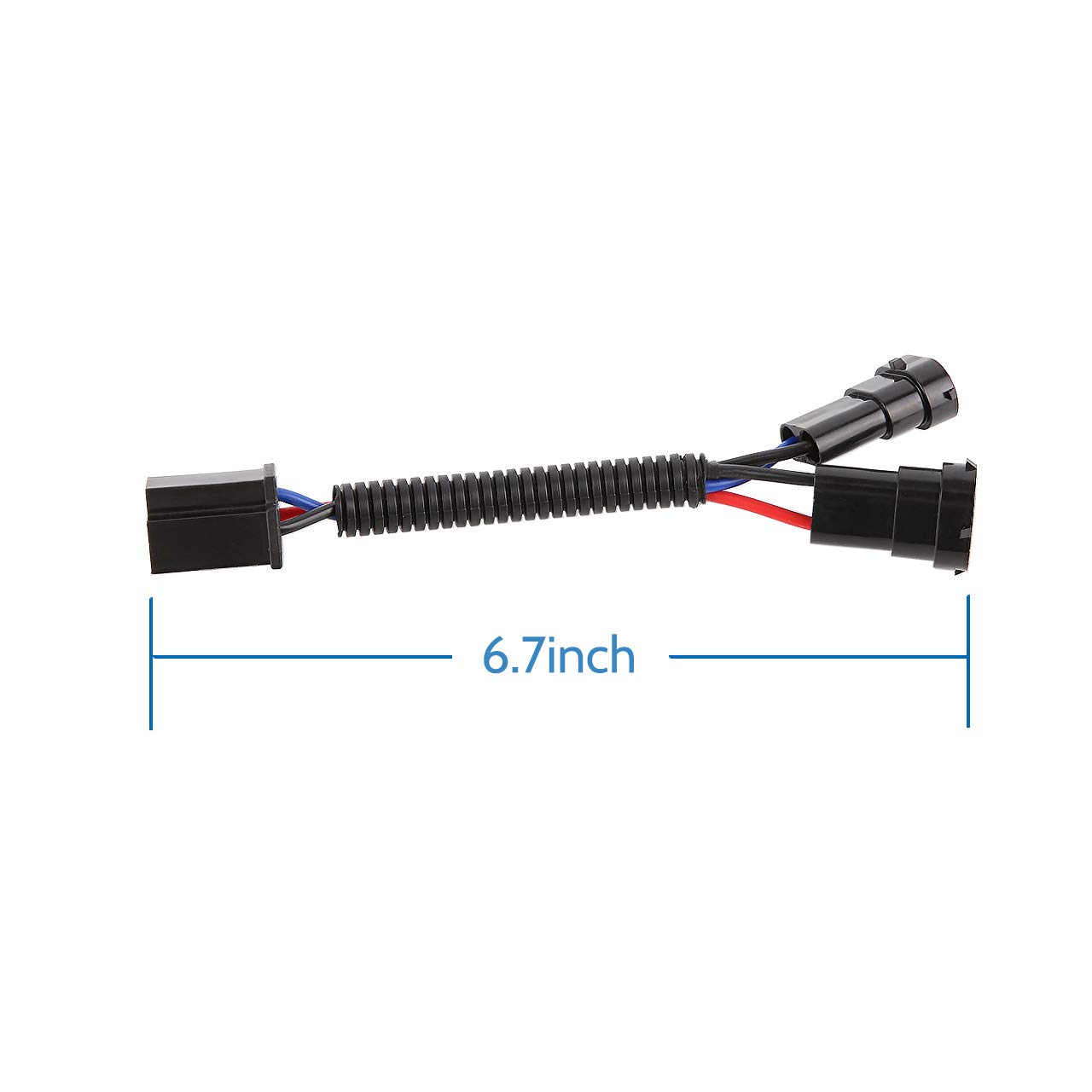 Lighting Assemblies & Accessories H4 to H9/H11 Wire Harness Adapter Z ...