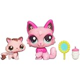 Amazon.com: Littlest Pet Shop Cutest Pets Series 1 Figures Mommy Baby ...