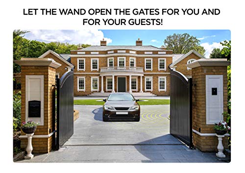 Gate Sensor Wireless Vehicle Exit Sensor Gate Exit Wand for Driveway ...