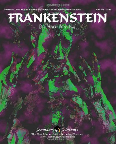 Amazon.com: Frankenstein Teacher Guide - novel complete unit of lessons ...