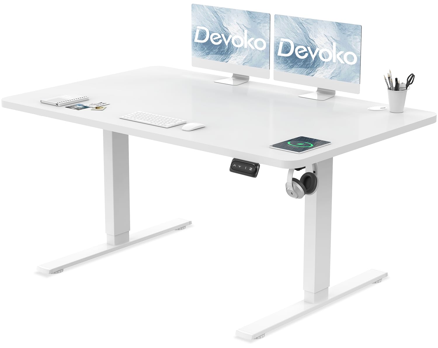 Mua Devoko Electric Standing Desk 120x60cm Sit Stand Table Height ...