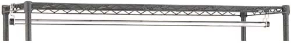 Amazon.com: InterMETRO 48-Inch Clothes Hanger Tube Brackets: Home & Kitchen