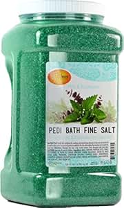 Amazon.com : Spa Redi Pedi Bath Fine Salt, Mint & Eucalyptus, 1 Gallon ...