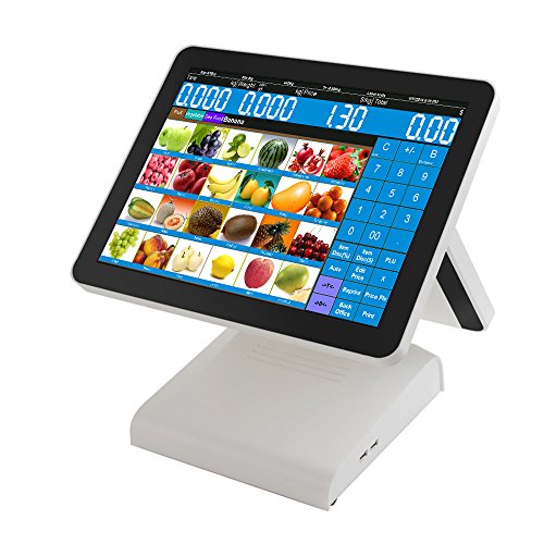 Buy ZHONGJI 15.6 Inch All in One White Faddish Pos Point of Sale System ...