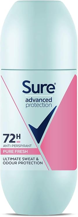 Sure Advanced Protection Pure Fresh Anti-Perspirant Deodorant Roll On ...
