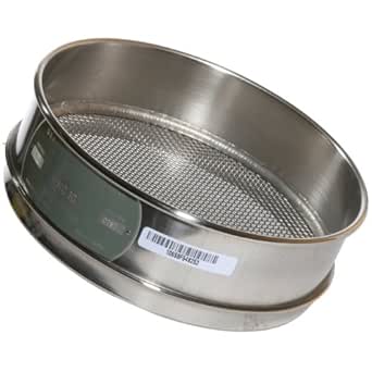 Advantech Stainless Steel Test Sieves, 8" Diameter, #10 Mesh, Full ...