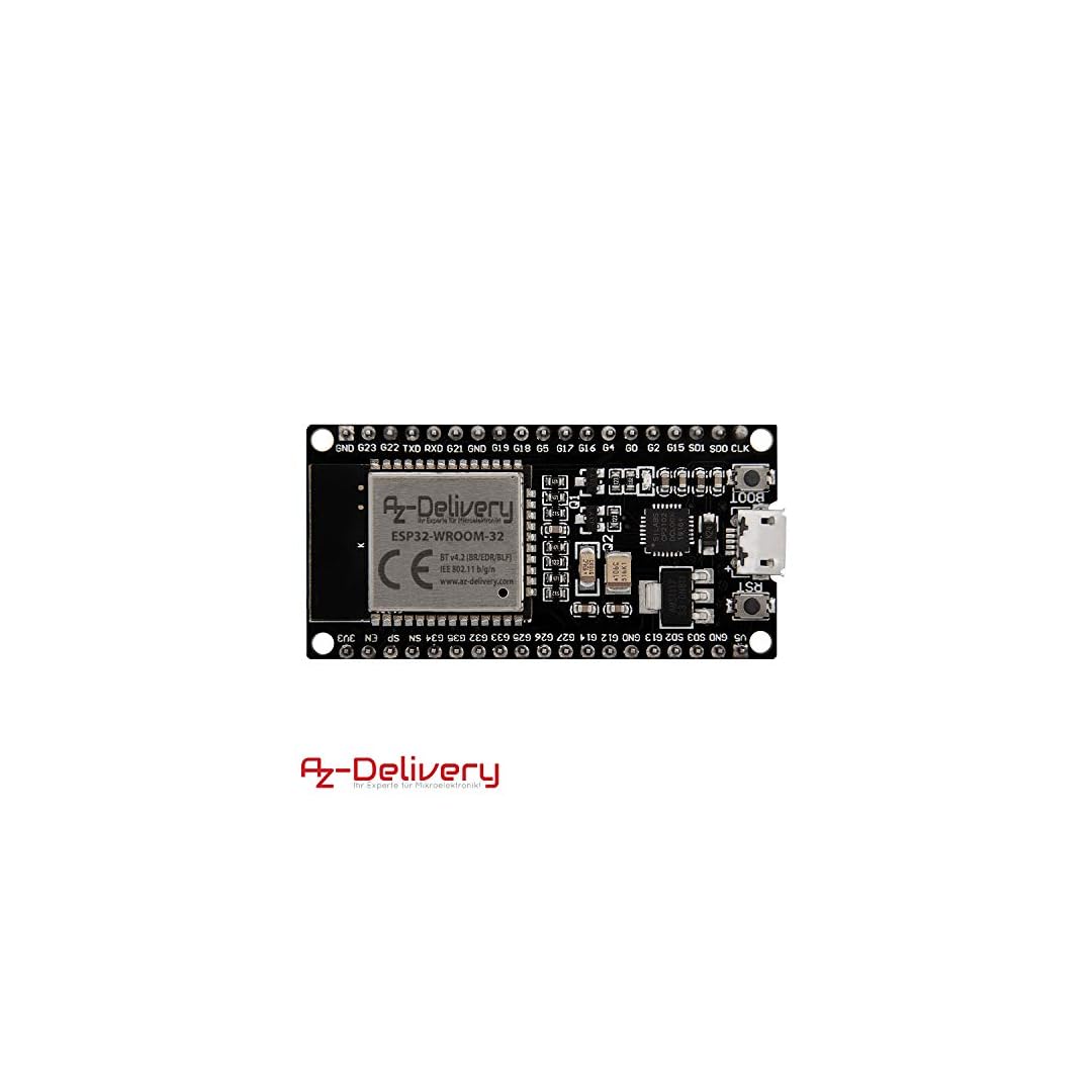 AZDelivery ESP32 ESP-WROOM-32 NodeMCU Modulo Wifi + Bluetooth Dev Kit C ...
