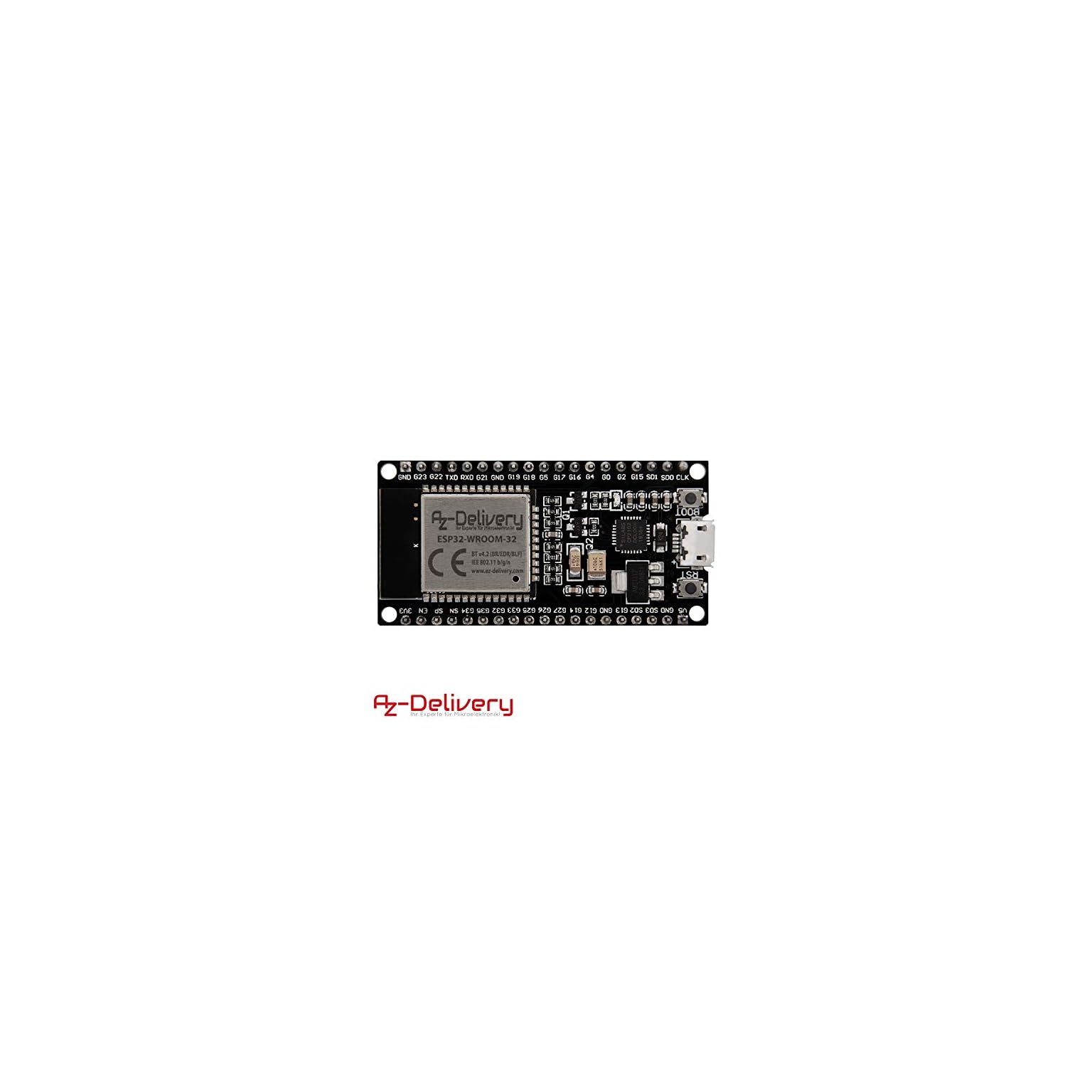 AZDelivery ESP32 ESP-WROOM-32 NodeMCU Modulo Wifi + Bluetooth Dev Kit C ...