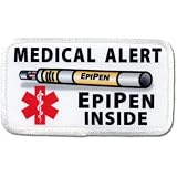 Amazon.com: EPIPEN INSIDE Medical Alert Symbol 2.5 x 4.5 inch Rectangle ...