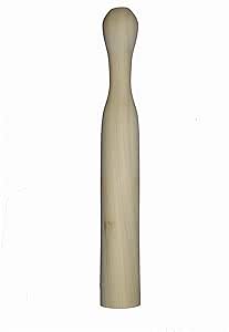 Amazon.com: Small Wooden Cabbage Tamper for sauerkraut and more. 12 ...
