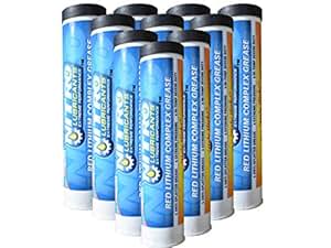 Amazon.com: Nitro Lubricants Tacky Red Lithium Complex Tube Grease For ...
