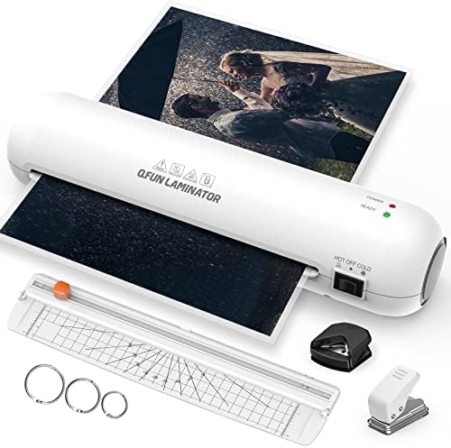Laminator, 9-Inch Thermal Laminator Machine A4 Personal Lamination with ...