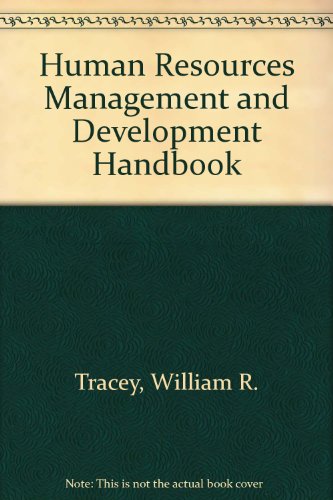 Human resources management and development handbook: 9780814401019 ...