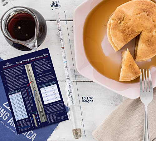 Maple Syrup Hydrometer Density Meter for Sugar and Moisture Content ...