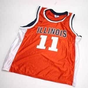 Amazon.com : Illinois Fighting Illini Basketball Jersey - Men - 2XL ...