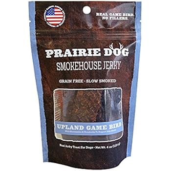 Amazon.com : Prairie Dog Pet Products Smokehouse Jerky, 4 Oz., Upland ...
