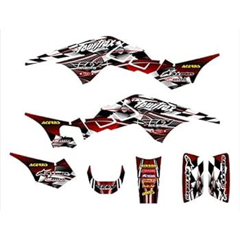 Amazon.com: Honda TRX250R Graphics Decal kit 1986-1989 by ...