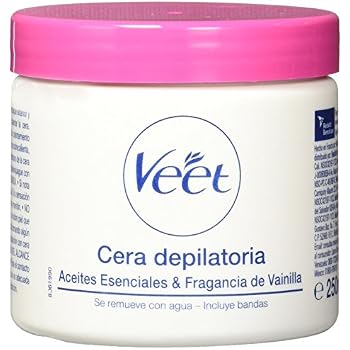 Cera Tibia Depilatoria, Veet Naturals Para Piel Normal, Accesorios y ...