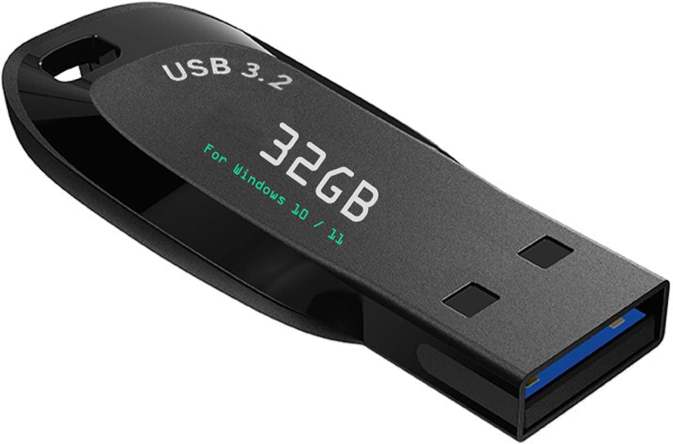 32GB - Bootable Windows 10&11, USB Driver 3.2Gen for Reinstall Windows ...