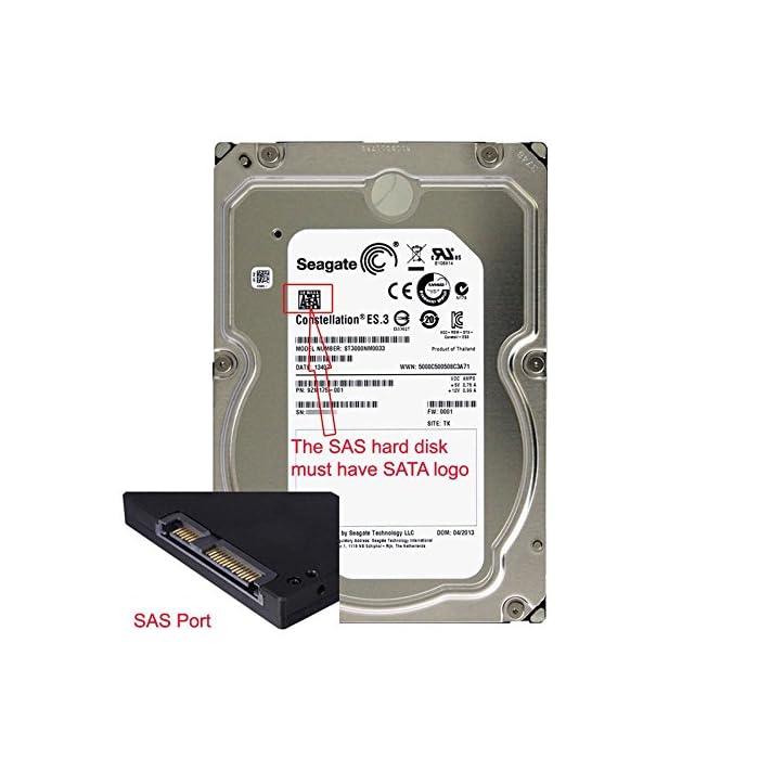 xqjtech SFF-8482 SAS Hard Disk Interface to SATA Interface Adapter ...