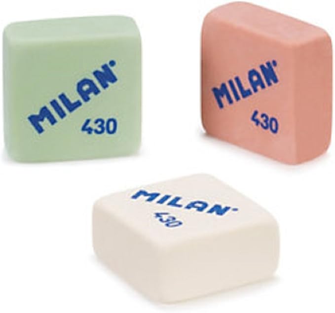 10 Milan 430 Soft Rubbers: Amazon.co.uk: Office Products
