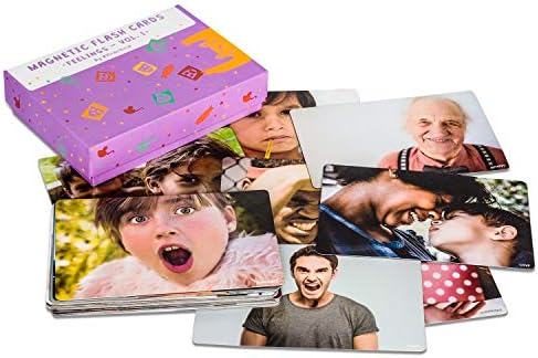 Attractivia Magnetic Flash Cards – 36 Large Feelings Cards Vol. 1 ...