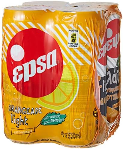 Epsa Sugar Free Carbonated Orange Drink, 330 ml - Pack of 1 price in ...