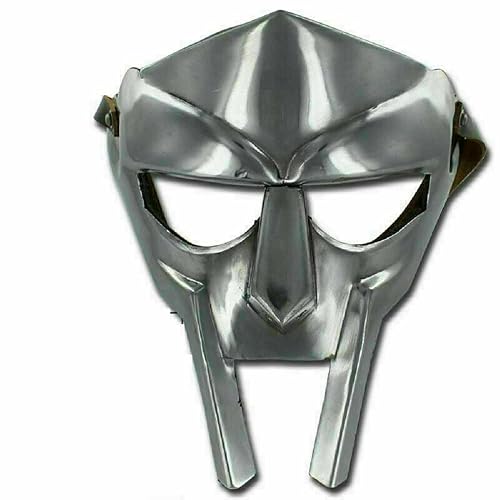 ADVIK ENTERPRISES Medieval Steel Gladiator Face Mask | Hand Forged SCA ...