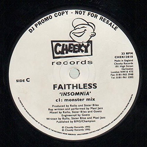 Faithless - Insomnia - Cheeky Records - CHEK12010: Amazon.de: Musik-CDs ...