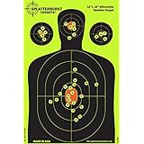 Amazon.com : Splatterburst Targets - 18 x 24 inch - Silhouette Splatter ...
