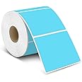 Amazon.com : iEager Blue Square Thermal Label Stickers, 3" x 3" Self ...