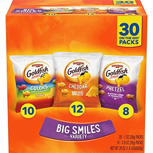 Pepperidge Farm Goldfish Crackers Dynamic Duo Variety Pack with Colors ...