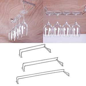 Soporte para copas de vino de cristal, 27 cm, para colgar las copas ...