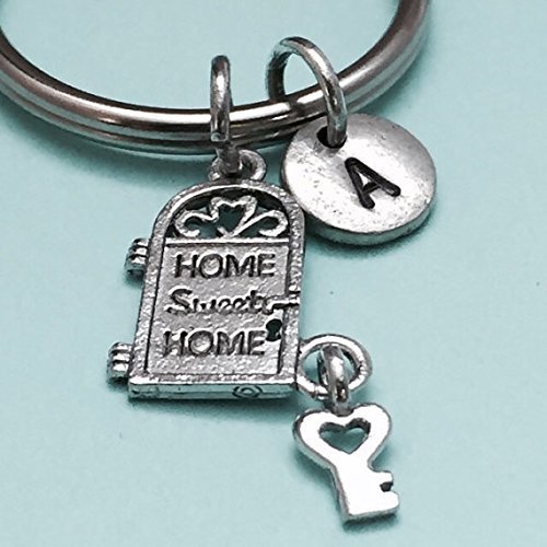 Amazon.com: Home sweet home keychain, home sweet home charm, home ...