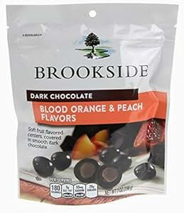 Brookside Blood Orange & Peach Flavors Covered in Dark Chocolate 7 oz ...