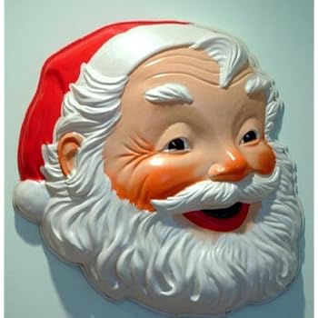 Amazon.com: Lighted Light up Santa Face 24x25": Home & Kitchen
