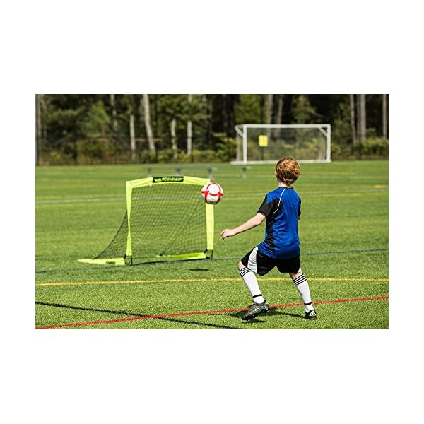 Franklin Sports Blackhawk Backyard Soccer Goal - Portable Pop Up Soccer ...