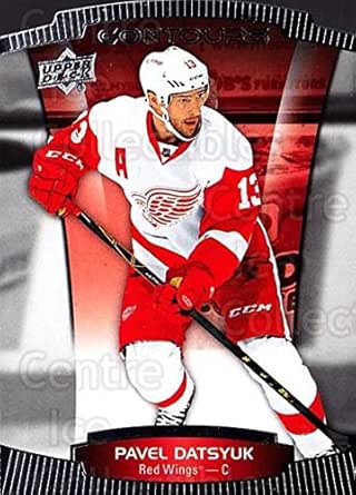 Amazon.com: (CI) Pavel Datsyuk Hockey Card 2015-16 Upper Deck Contours ...