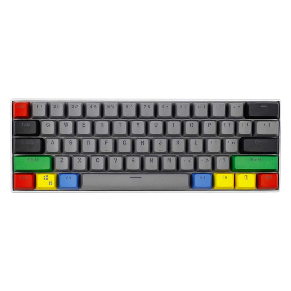 Xzztx 60 Keycap 61 Key Ansi Layout Oem Profile Pbt | Desertcart INDIA