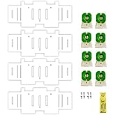 Orilis 4 Light Fluorescent to LED Retrofit Conversion Upgrade Kit - (8) Non Shunted Lamp Holders ...