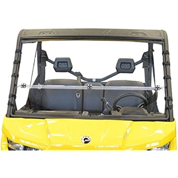 Amazon.com: Can-Am New OEM Defender Half Windshield, 715002433: Automotive