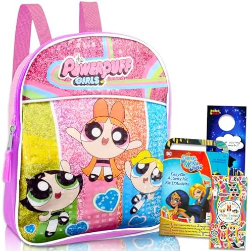 Powerpuff Girls Mini School Backpack ~ 3 Pc Bundle with 11 Bag for ...