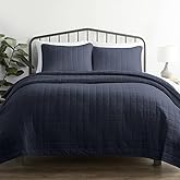 Amazon.com: Linen Market 2 Piece Pale White Quilt Twin Size Bed Set - A ...