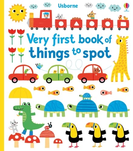 Very First Book of Things to Spot: Fiona Watt: 9781409581574: Amazon ...