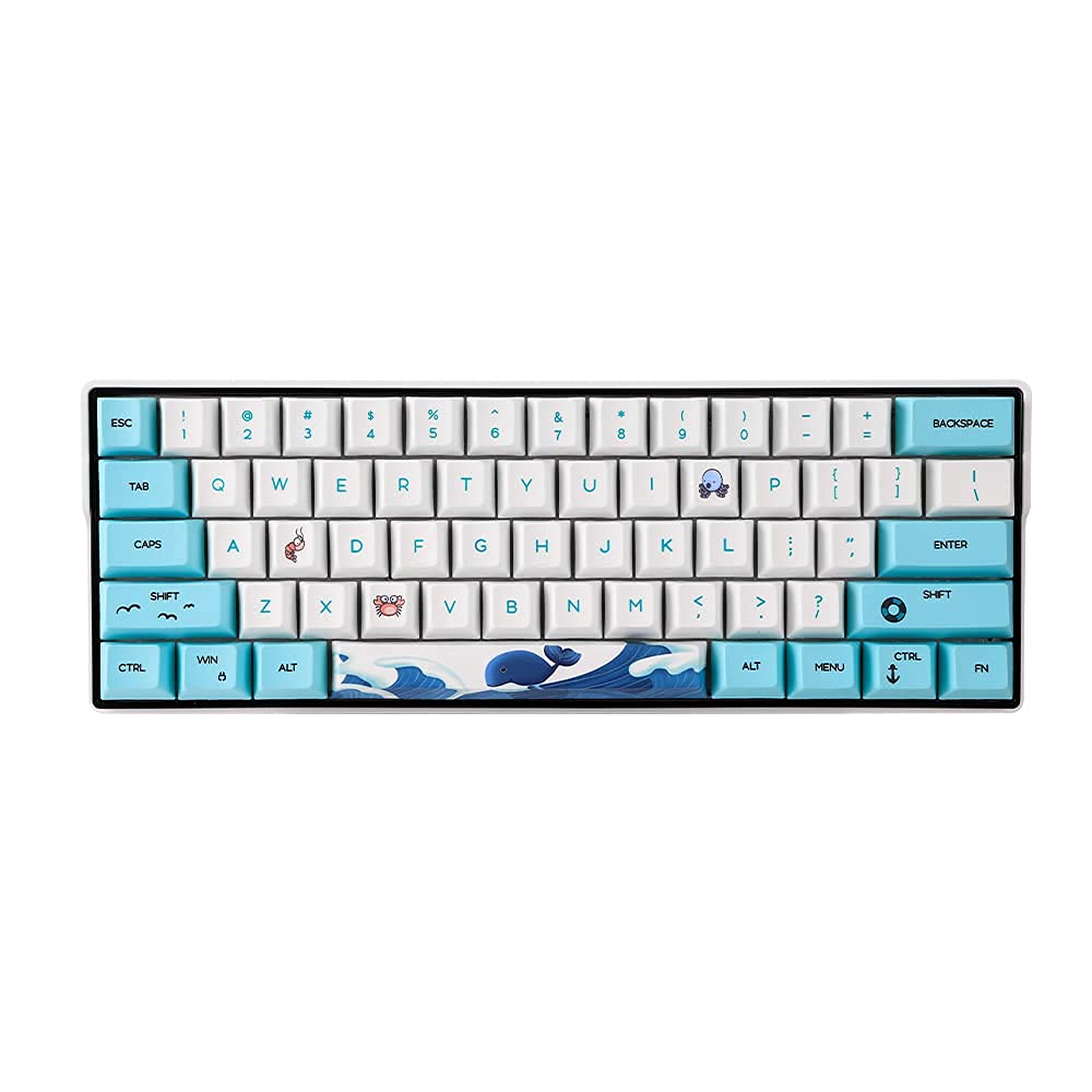 Mua KEMOVE PBT Custom Keycaps 60 Percent with Puller, XDA Profile DYE ...