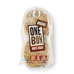 Ozery Bakery ONEBUN Multi Grain Thin Sandwich Buns, 21 oz: Amazon.com ...