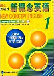 New Concept English 1: L. G. Alexander: 9787560013466: Books - Amazon.ca
