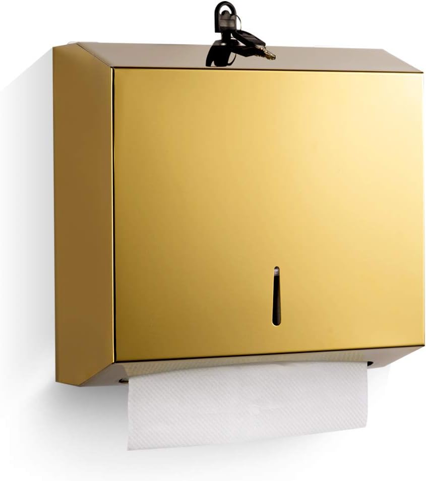 Amazon.com: Paper Towel Dispenser Wall Mount Commercial, C Fold ...