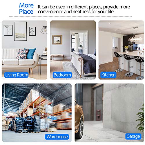 Topeakmart 5 Tier Storage Rack Heavy Duty Adjustable Garage Shelf Steel ...