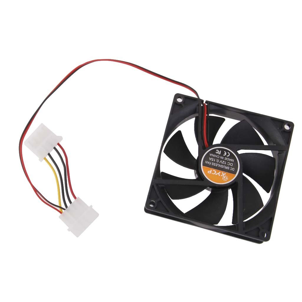 Buy Imported DC Brushless Cooling Fan 12V DC Fans 2 Wire 9025 Online at ...